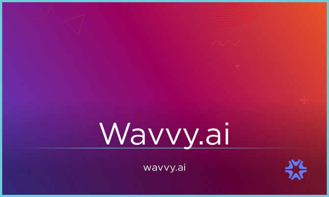 Wavvy.ai: The domain name Wavvy.ai is for sale