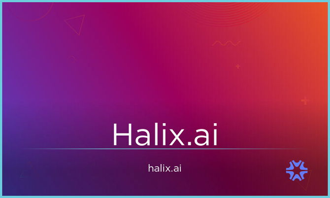 Halix.ai: The domain name Halix.ai is for sale