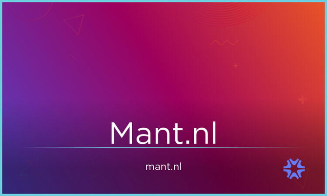 Mant.nl: The domain name Mant.nl is for sale