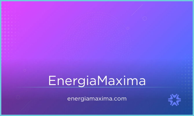EnergiaMaxima.com — Premium Domain For Sale | Atom