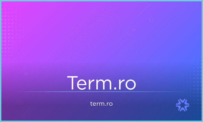 Term.ro — Premium Domain For Sale | Atom