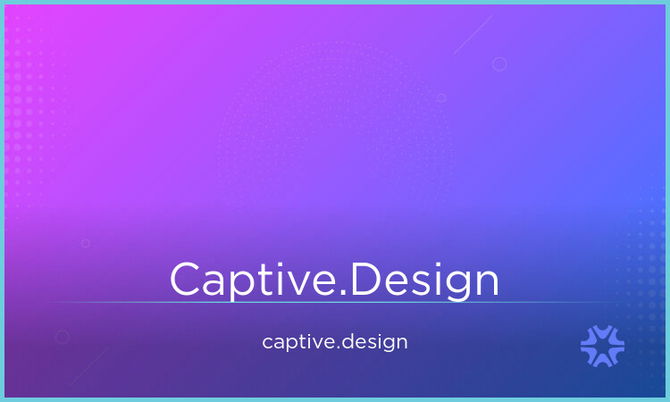 Captive.Design — Premium Domain For Sale | Atom