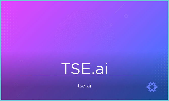 TSE.ai is for sale