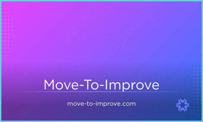Move-To-Improve: The domain name Move-To-Improve.com is for sale