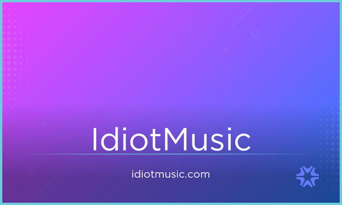 IdiotMusic: The domain name IdiotMusic.com is for sale