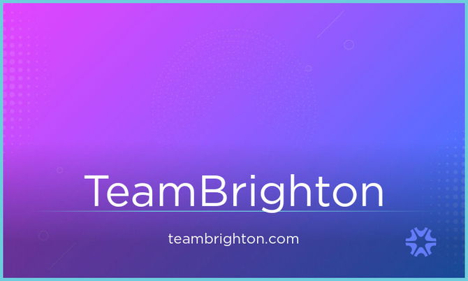 TeamBrighton: The domain name TeamBrighton.com is for sale