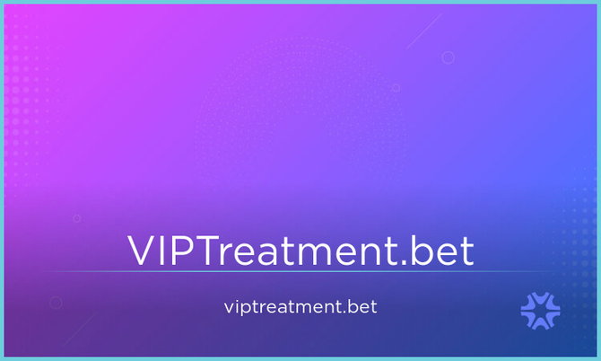 VIPTreatment.bet — Premium Domain For Sale | Atom