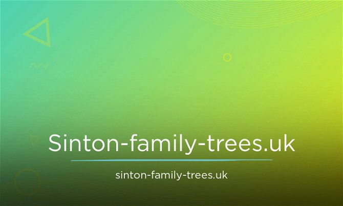 Sinton-Family-Trees.uk is for sale