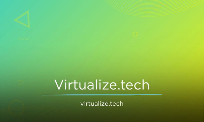 Virtualize.tech: The domain name Virtualize.tech is for sale