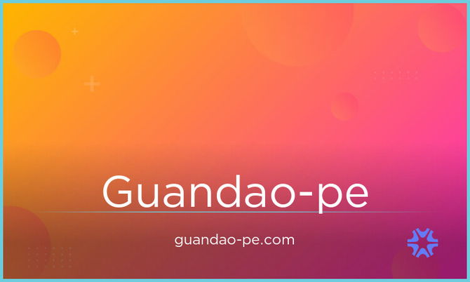 guandao-pe: The domain name guandao-pe.com is for sale
