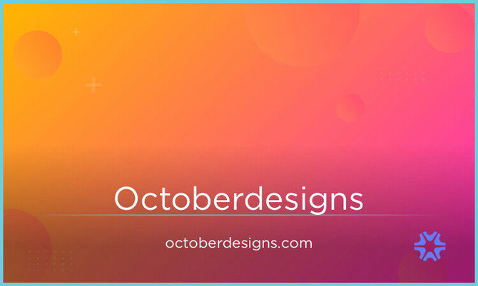 octoberdesigns.com — Premium Domain For Sale | Atom