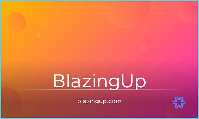 blazingup.com — Premium Domain For Sale | Atom