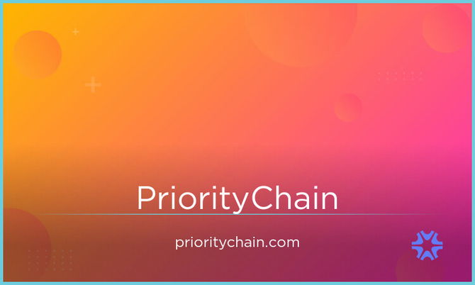 PriorityChain: The domain name PriorityChain.com is for sale