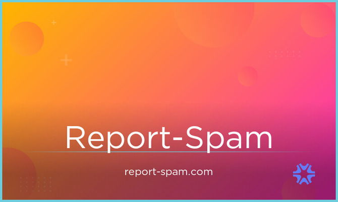 Report-Spam: The domain name Report-Spam.com is for sale