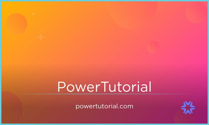 PowerTutorial: The domain name PowerTutorial.com is for sale