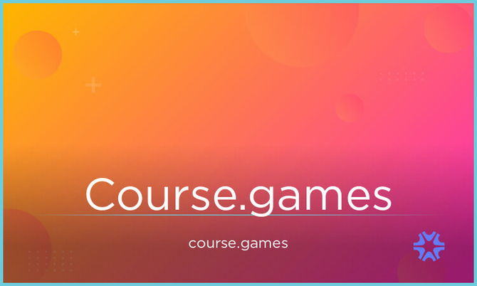 course.games — Premium Domain For Sale | Atom