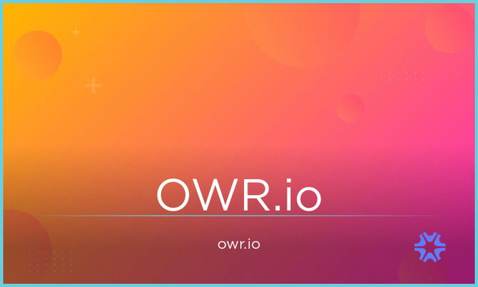OWR.io is for sale