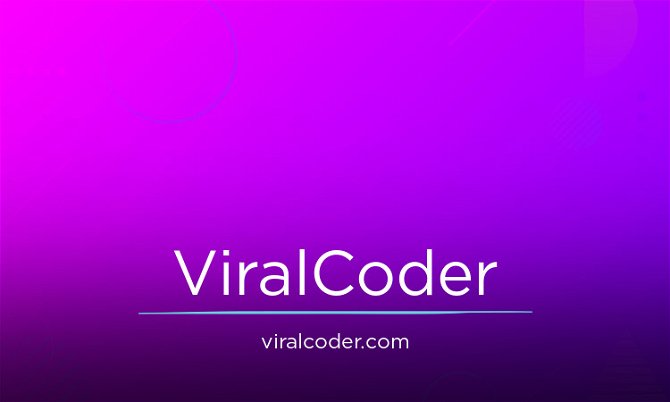 ViralCoder.com is for sale