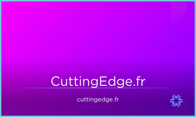 CuttingEdge.fr — Premium Domain For Sale | Atom