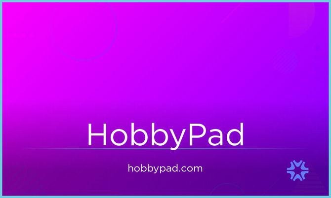 HobbyPad.com is for sale