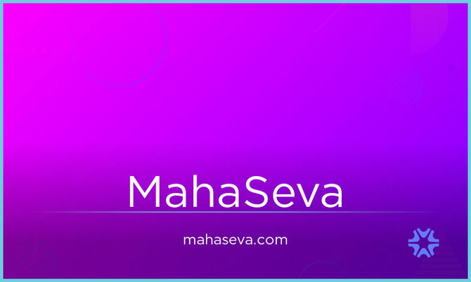MahaSeva: The domain name MahaSeva.com is for sale