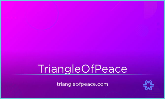 TriangleOfPeace: The domain name TriangleOfPeace.com is for sale