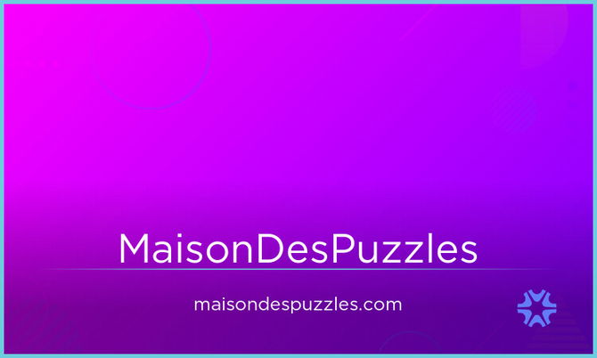 maisondespuzzles.com — Premium Domain For Sale | Atom