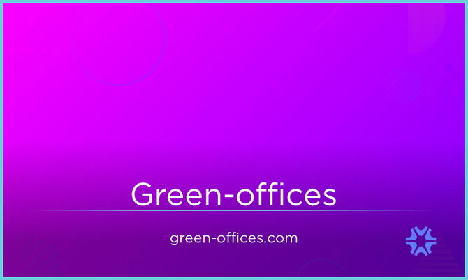 Green-Offices.com — Premium Domain For Sale | Atom
