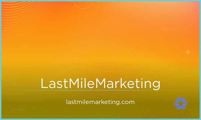LastMileMarketing: The domain name LastMileMarketing.com is for sale
