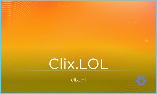 Clix.Lol — Premium Domain For Sale | Atom