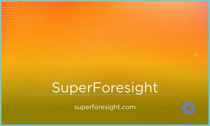 SuperForesight: The domain name SuperForesight.com is for sale