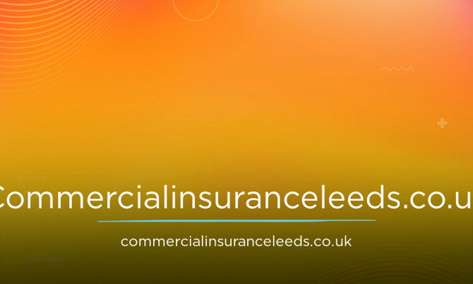 CommercialInsuranceLeeds.co.uk is for sale