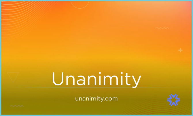 Unanimity.com is for sale