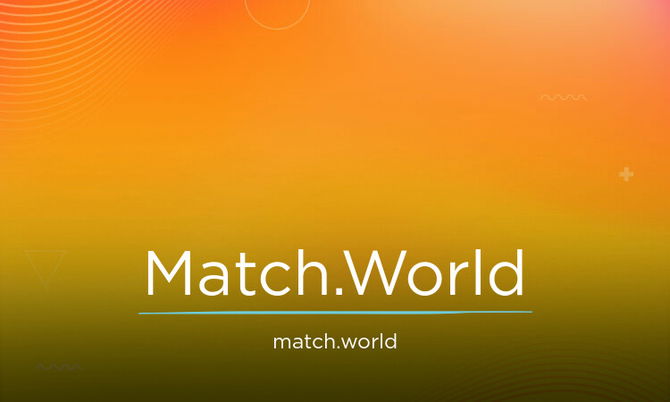 Match.World — Premium Domain For Sale | Atom