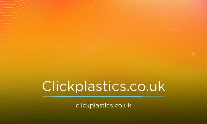 Clickplastics.co.uk is for sale