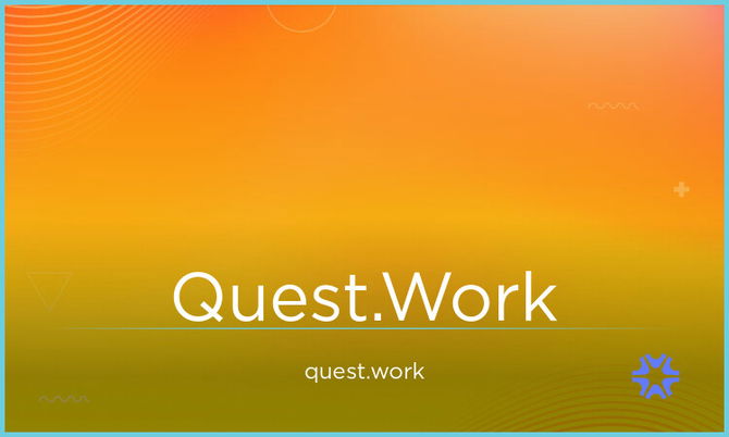 Quest.Work: The domain name Quest.Work is for sale
