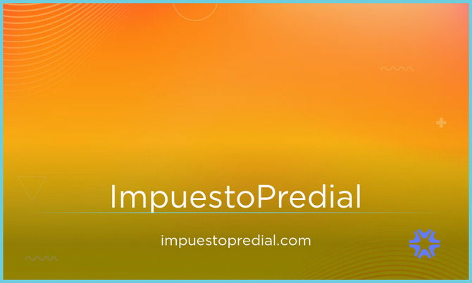 ImpuestoPredial: The domain name ImpuestoPredial.com is for sale