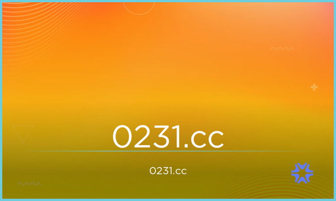 0231.cc — Premium Domain For Sale | Atom