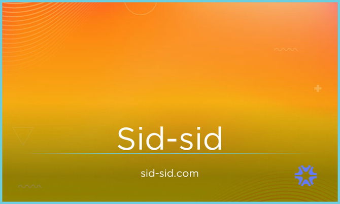 sid-sid: The domain name sid-sid.com is for sale
