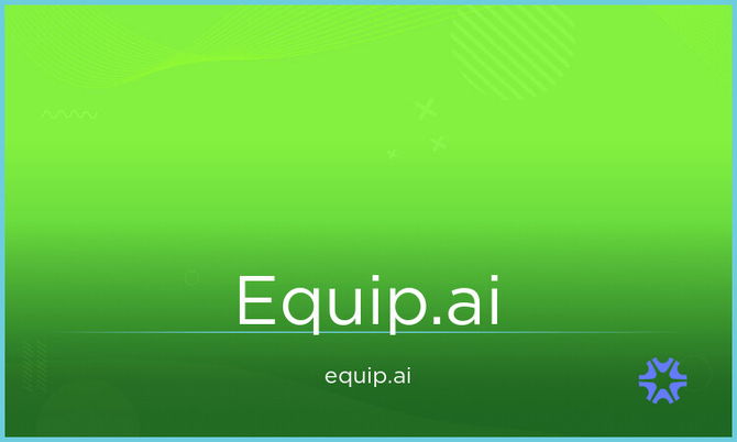 equip.ai: The domain name equip.ai is for sale
