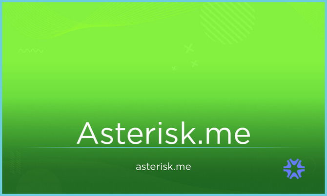 asterisk.me: The domain name asterisk.me is for sale