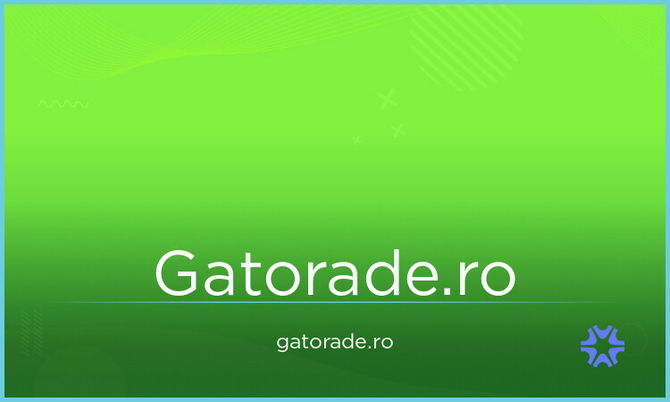 Gatorade.ro: The domain name Gatorade.ro is for sale