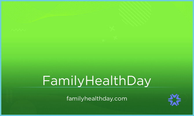 FamilyHealthDay.com — Premium Domain For Sale | Atom