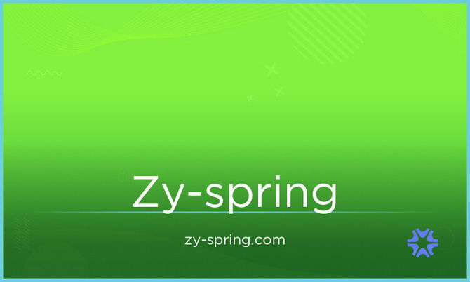 zy-spring: The domain name zy-spring.com is for sale