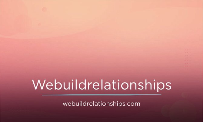 WeBuildRelationships.com — Premium Domain For Sale | Atom
