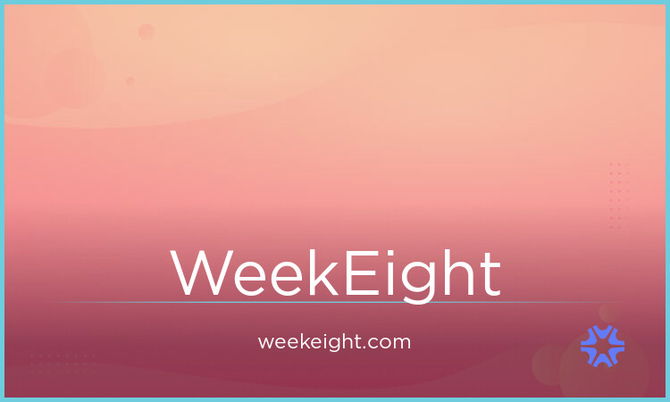 WeekEight: The domain name WeekEight.com is for sale