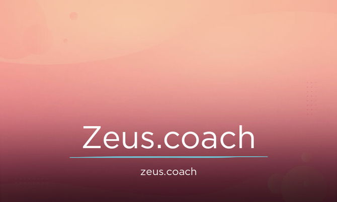 Zeus.coach - Available for Purchase at OKR Ventures