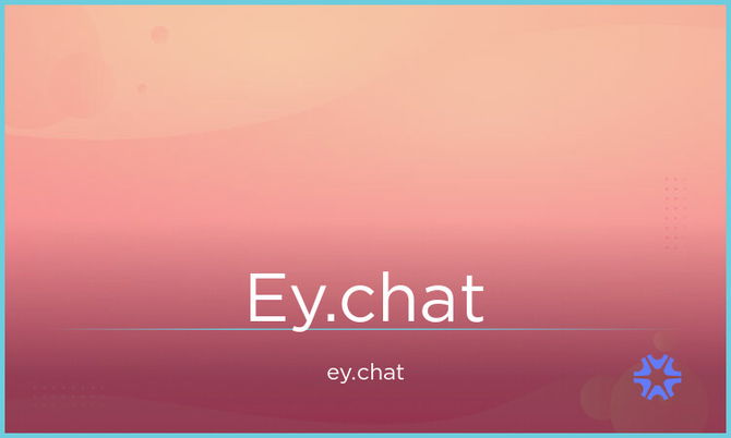 Ey.chat: The domain name Ey.chat is for sale
