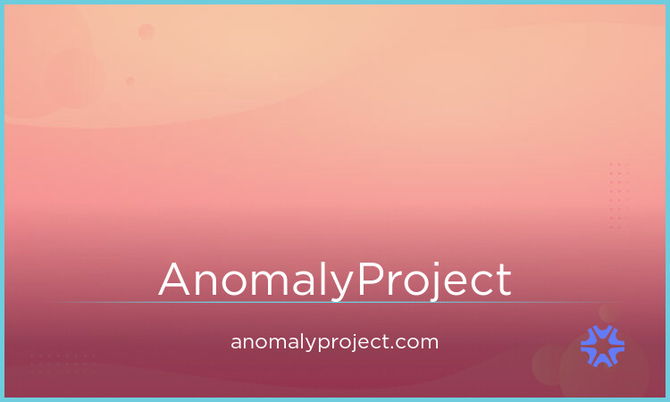 AnomalyProject: The domain name AnomalyProject.com is for sale