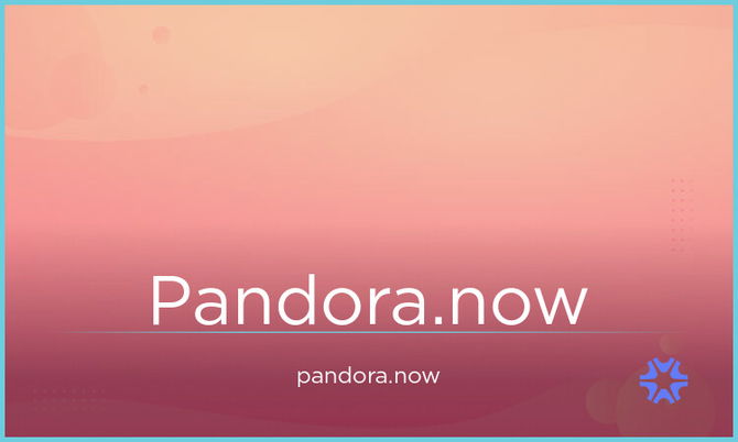 Pandora.now — Premium Domain For Sale | Atom